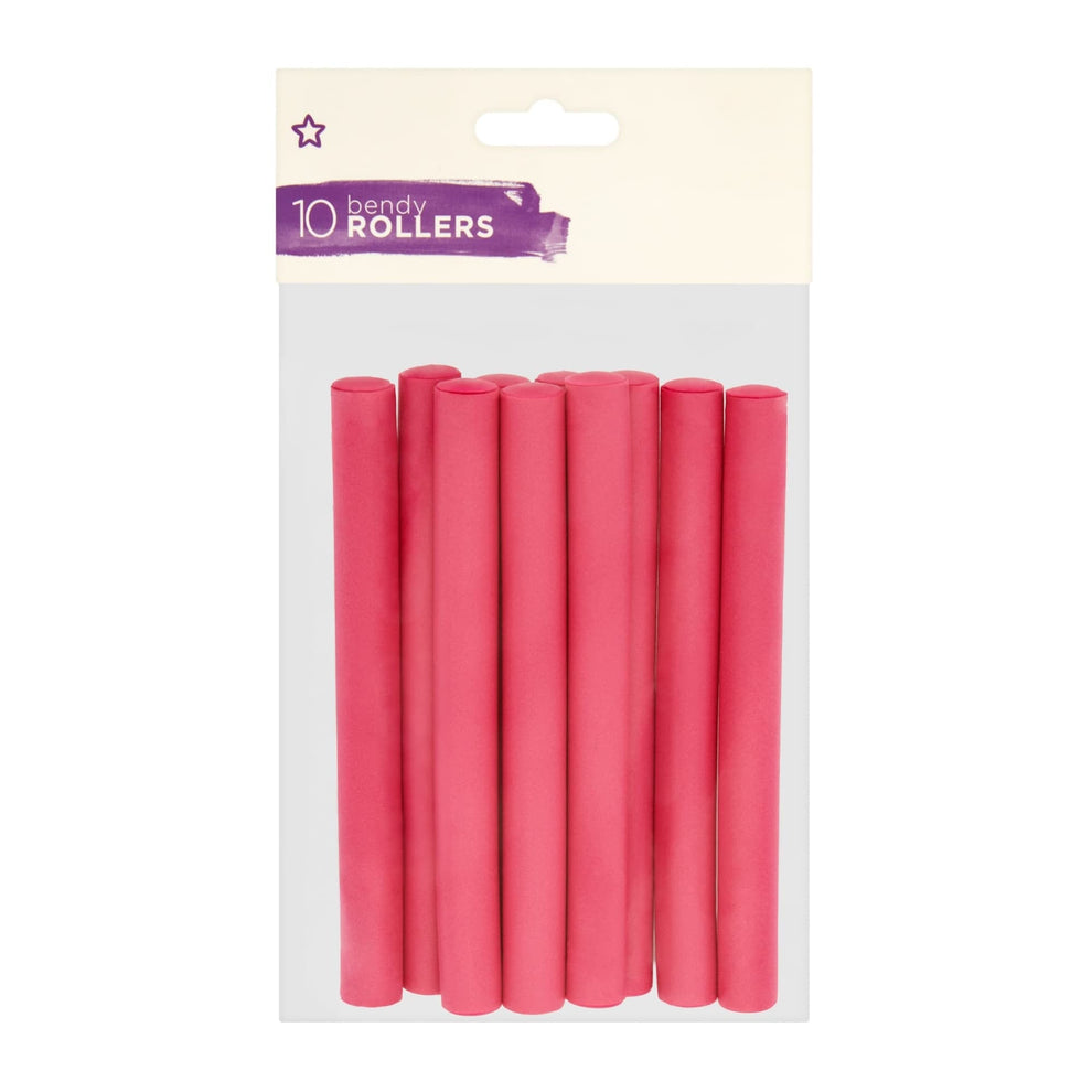 Buy Superdrug Bender Rollers Pink 10pcs | Watsons KSA